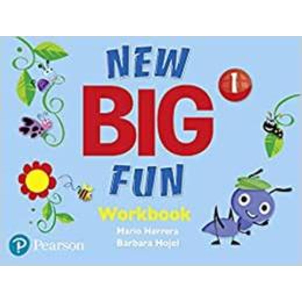 New Big Fun 1 Workbook - Pearson - didático - scolados